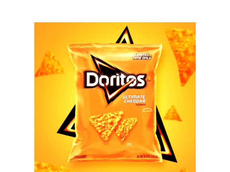Doritos chips poster design by Abdullah on Dribbble