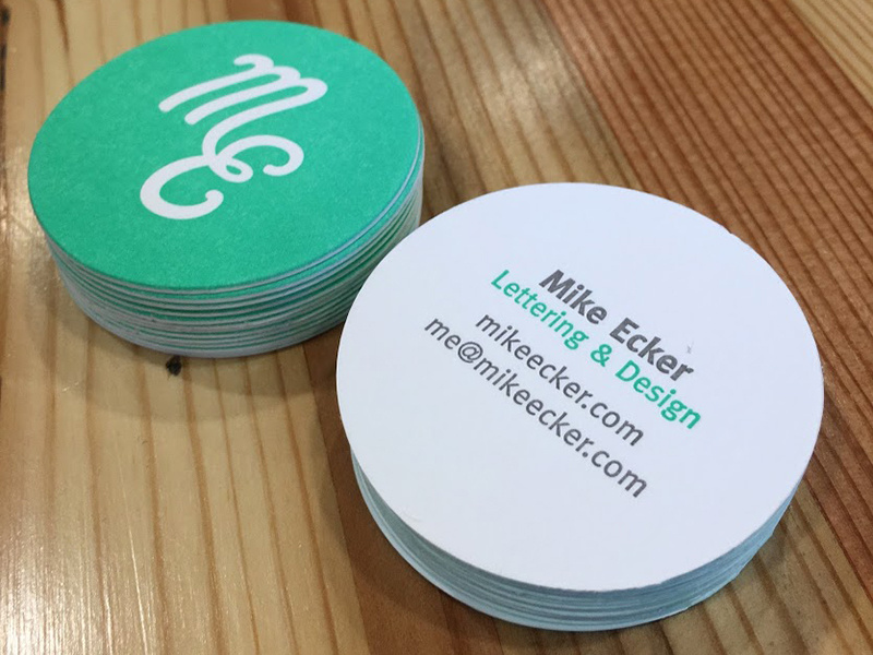 Me Business Cards by Mike Ecker on Dribbble