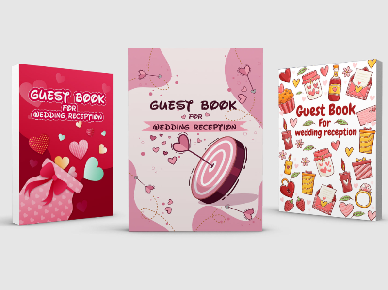 Guest book for receptions by Nirobniloy on Dribbble