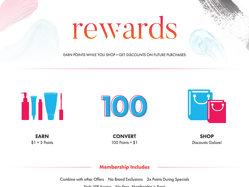 Rewards Program Page by Rafe Goldberg on Dribbble