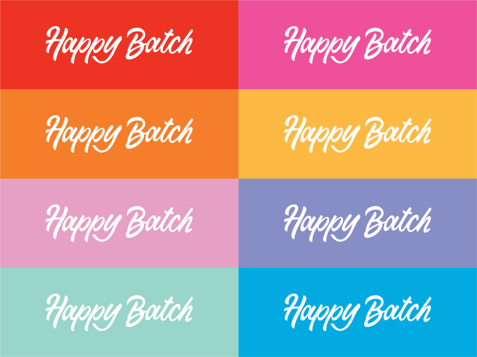 Happy Batch Cookies by Atomicdust on Dribbble