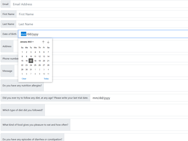 Clinical Dietician app by Solon Papageorgiou on Dribbble