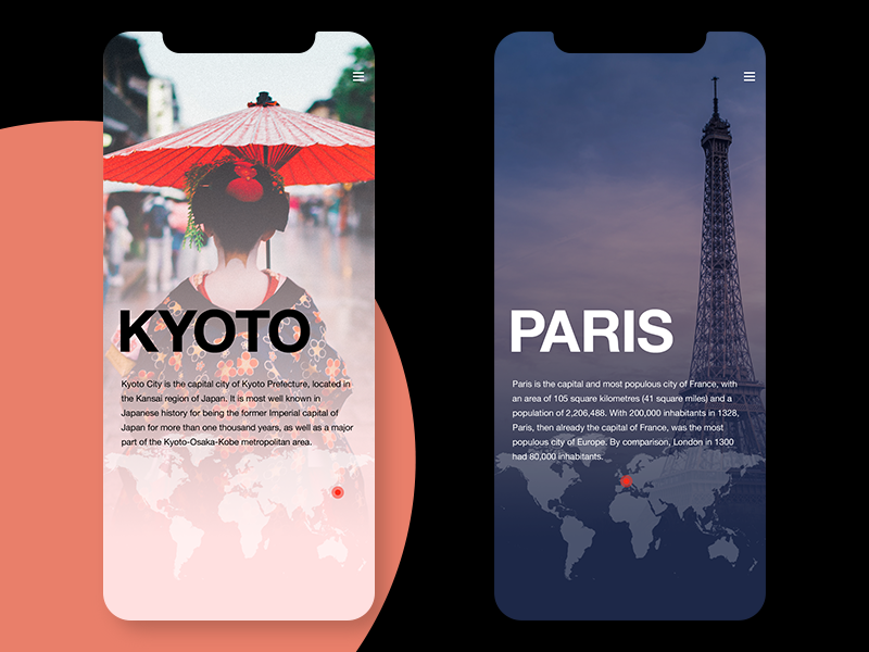 Infocard by Yousuke Shimizu on Dribbble