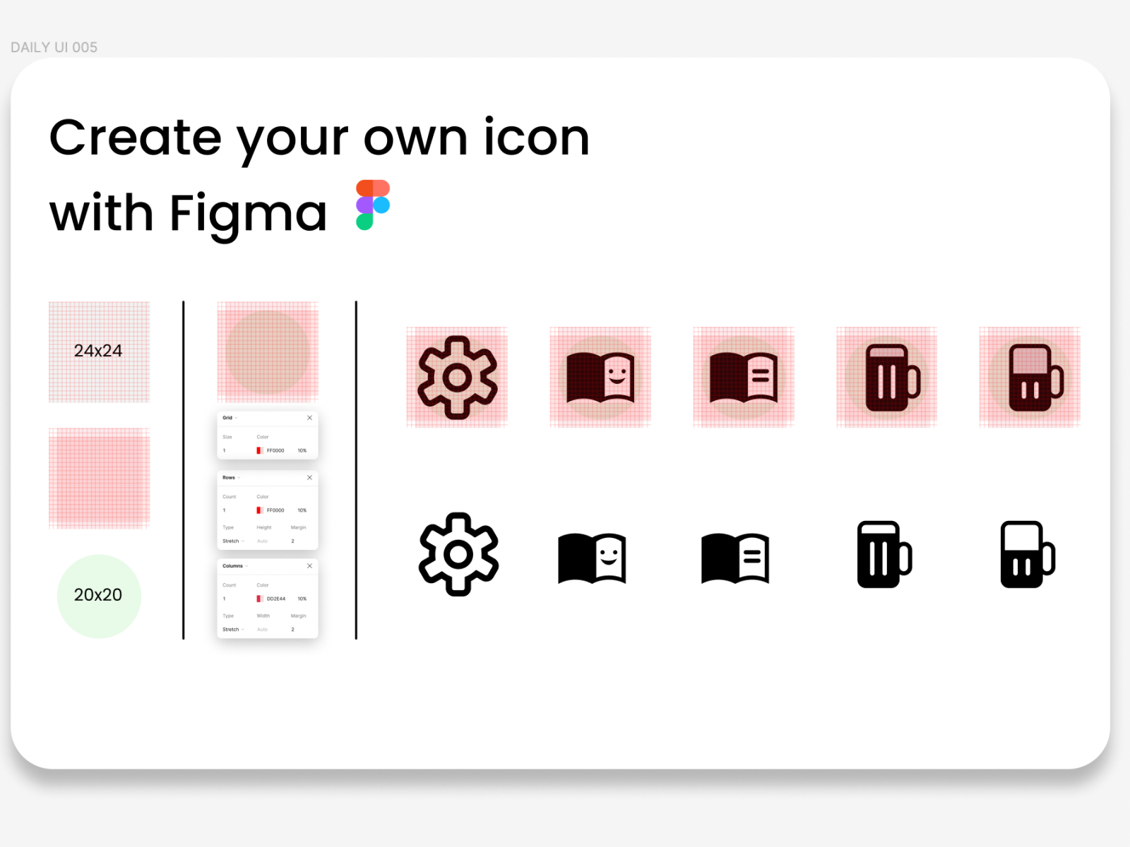 Daily UI #005: Create an app icon by Monique Blanchart on Dribbble