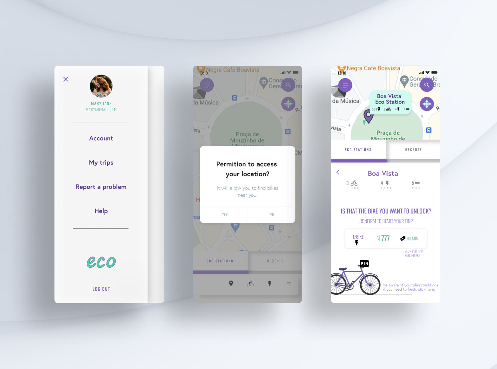 Daily UI #006 #007: user profile and any settings screen by Monique ...