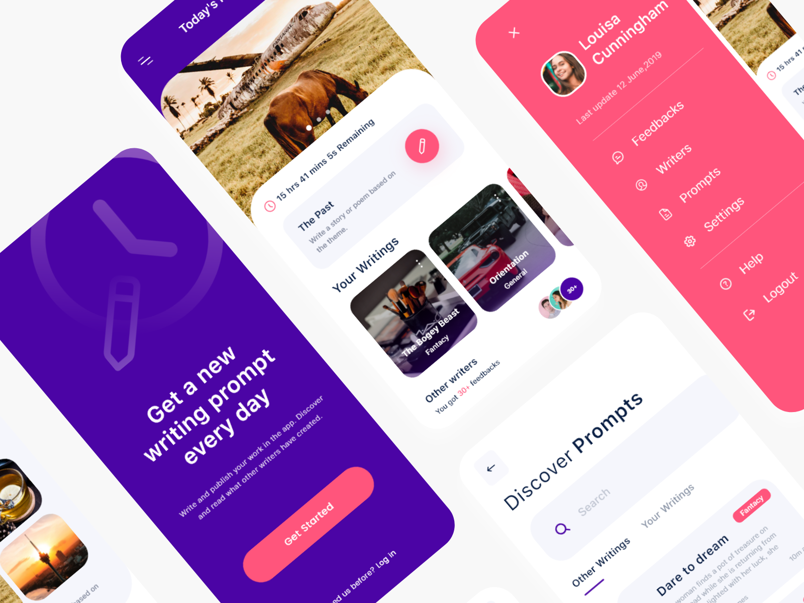 Prompt App by Nirmala M on Dribbble