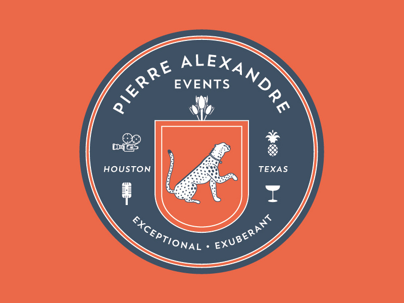 Pierre Alexandre Events Badge by Erika Firm on Dribbble