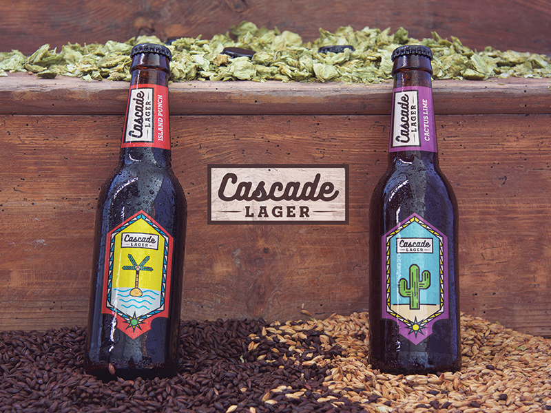 Cascade Lager by Jordy Herring on Dribbble