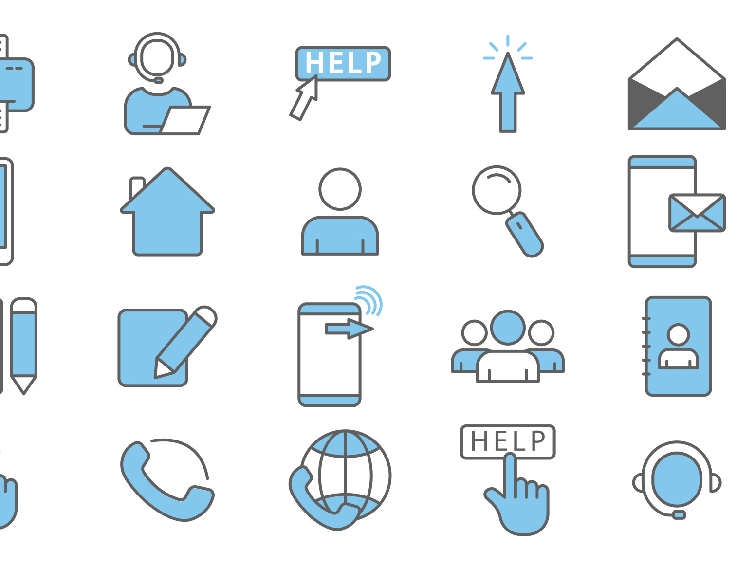 Contact Us by Sobahus surur on Dribbble