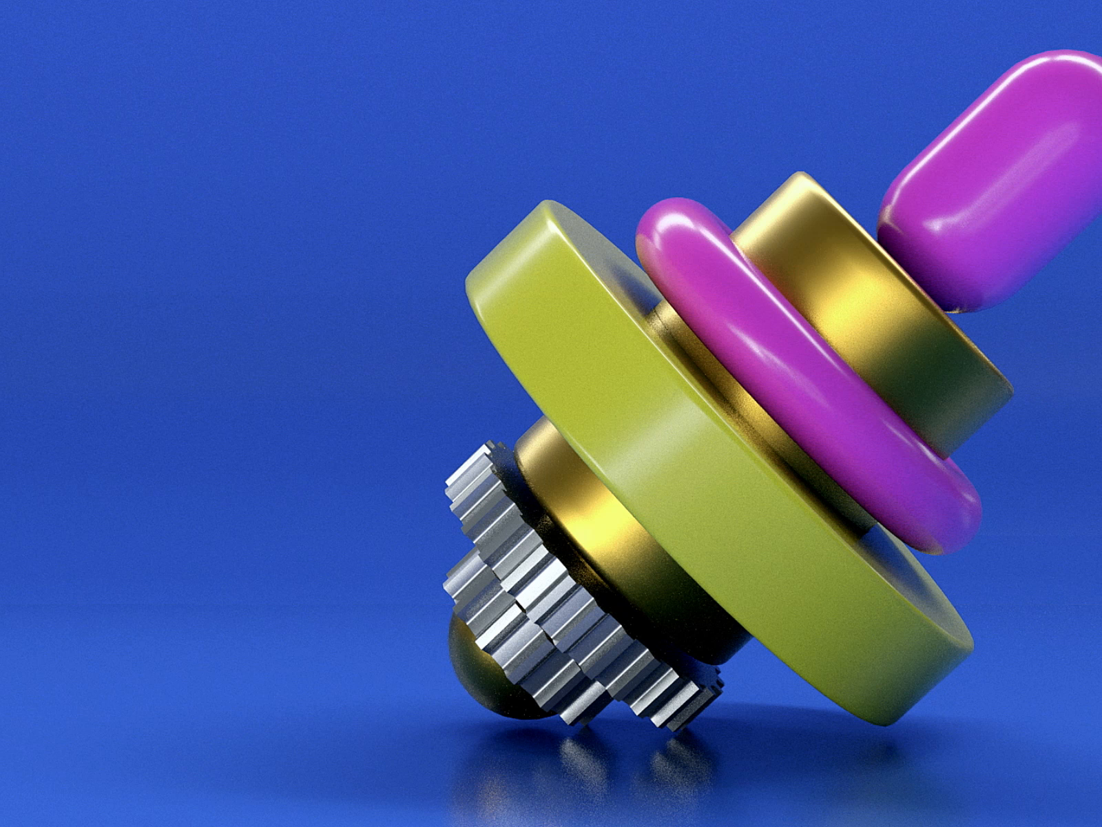 3D Abstract Motion Gear by ·fermínciudad· on Dribbble