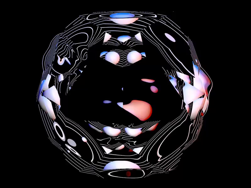 game4d's 4 dimensional magic ball by Gabor Meszaros on Dribbble