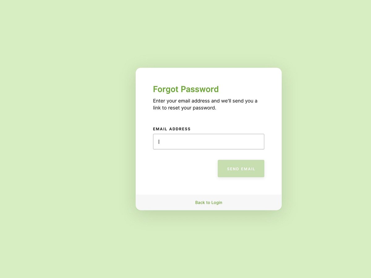 Browse thousands of Forget Password Page images for design inspiration ...
