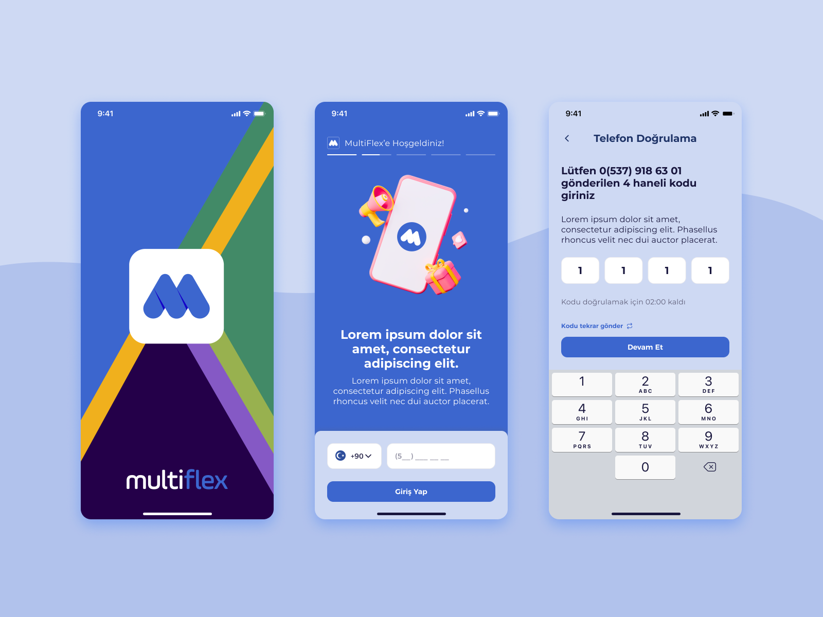 Multiflex App Design by Ezgi Safhalis for Be Happy on Dribbble