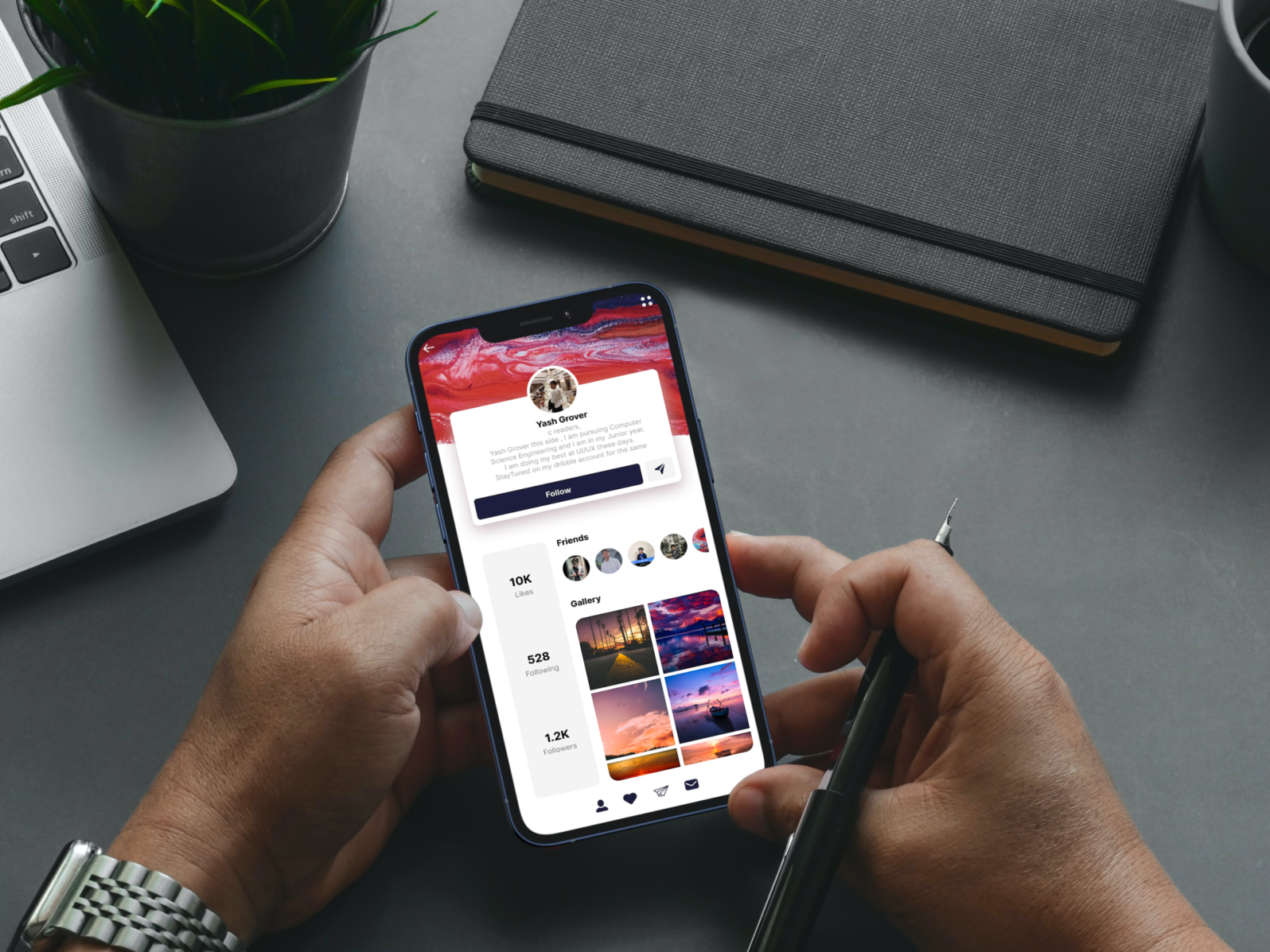 100DayChallenge-6 by Yash Grover on Dribbble