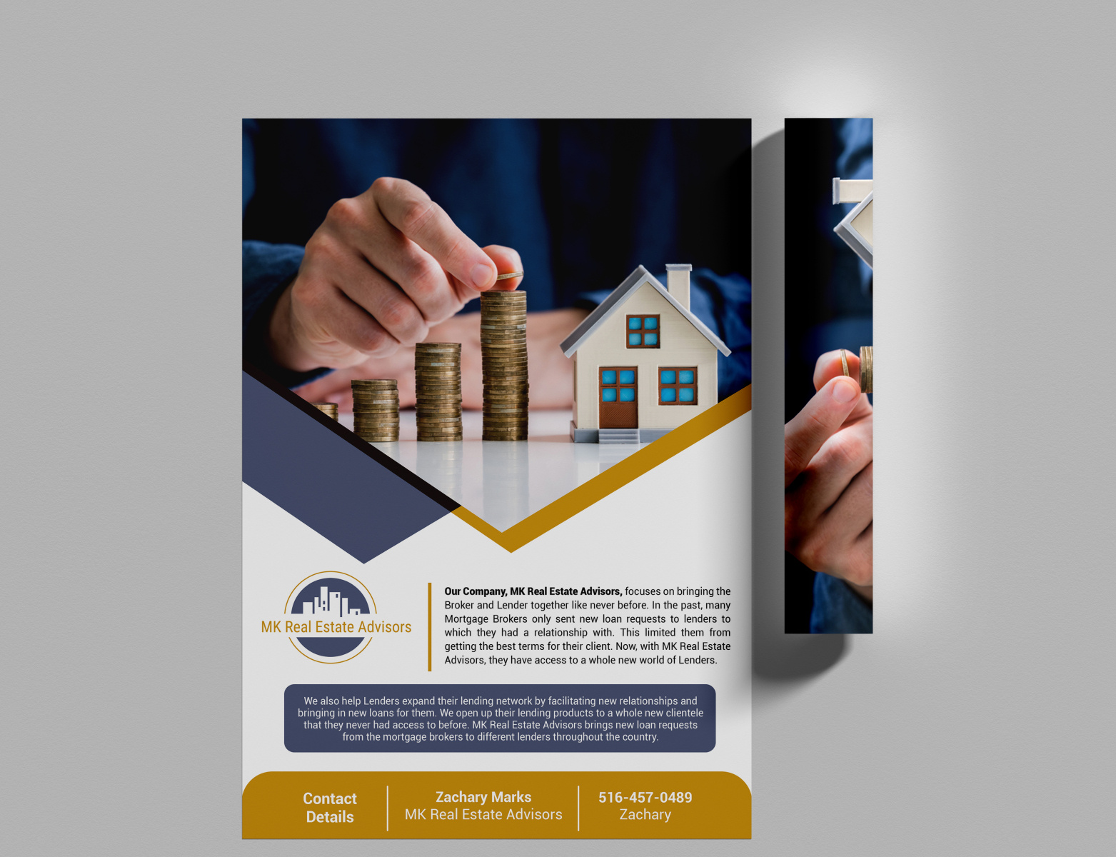 Real Estate poster design by Waqas Jamil on Dribbble