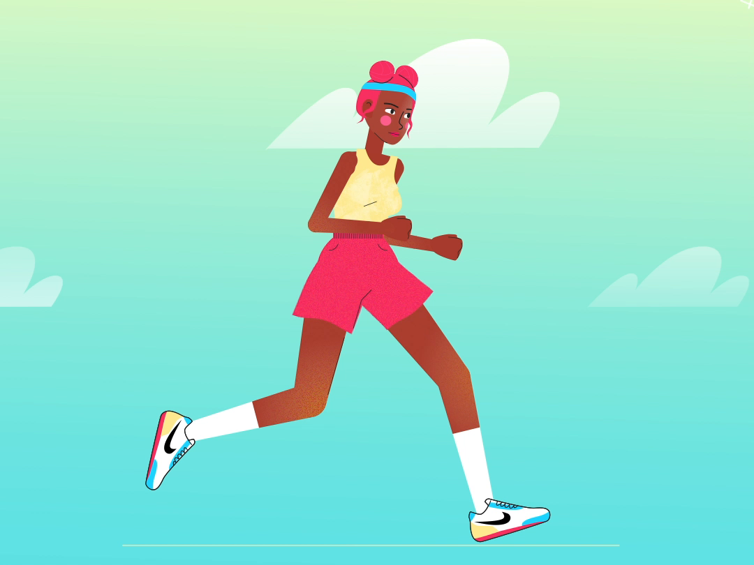 Get Moving! by Zoë Soriano on Dribbble
