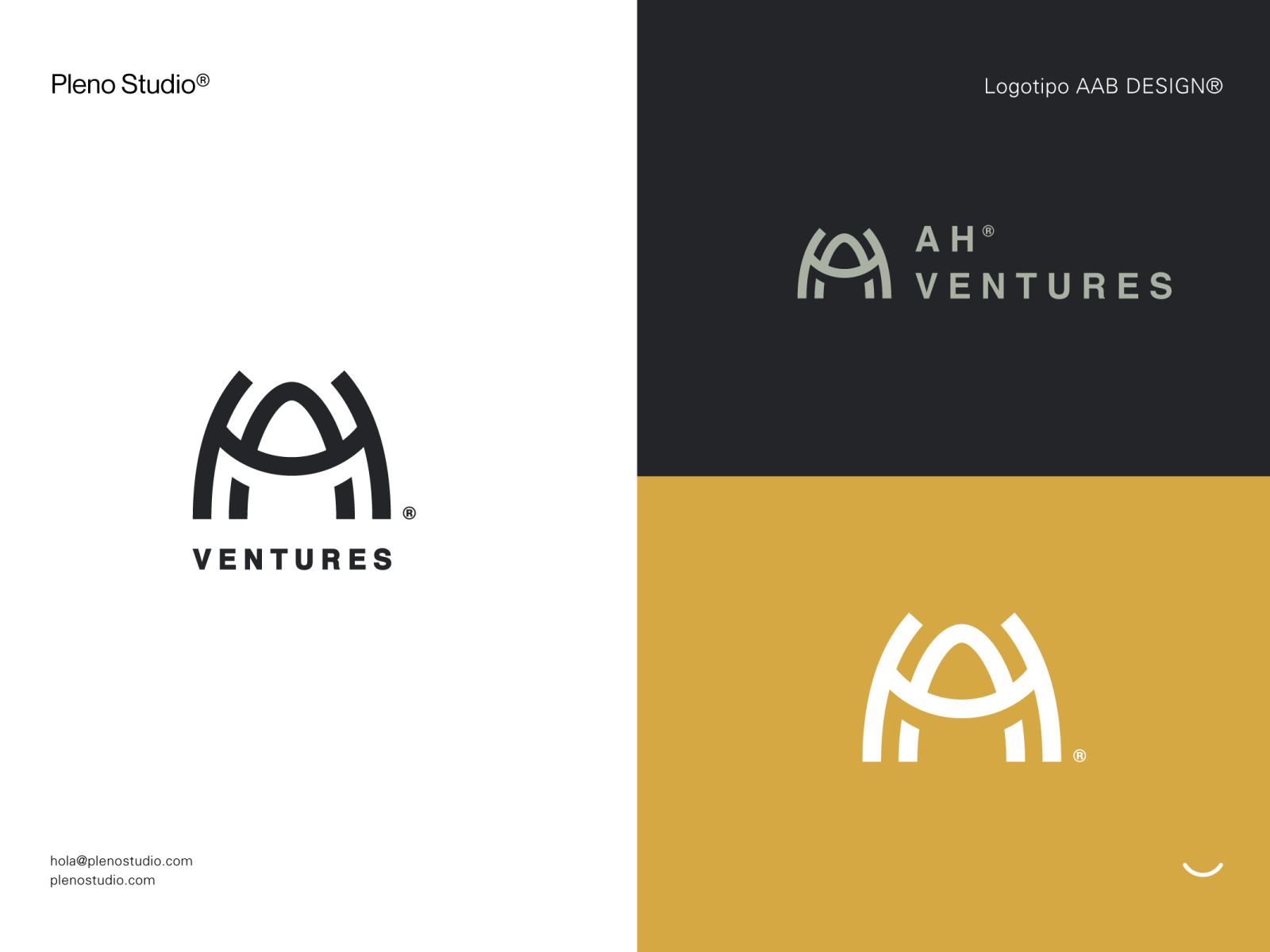 AH® VENTURES by Brutal™ Brands on Dribbble