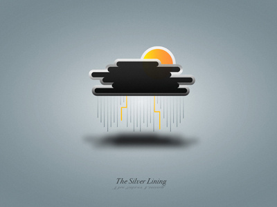 The Silver Lining by Tyler van der Hoeven on Dribbble