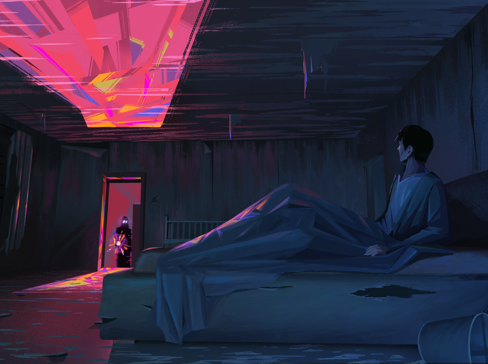 INTRUDER - Narrative Art Book Illustration by Francis Chan on Dribbble