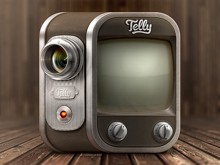 Telly Icon by Román Jusdado on Dribbble
