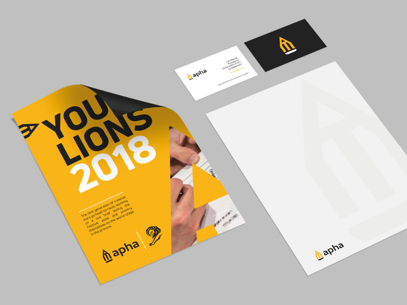 Apha Branding Concept 03 by Frank Sandres on Dribbble