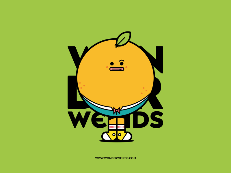 Orangeweird by Frank Sandres on Dribbble