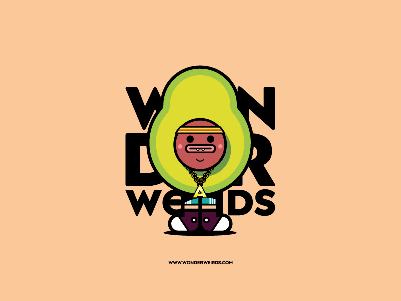 AvocadoWeird by Frank Sandres on Dribbble