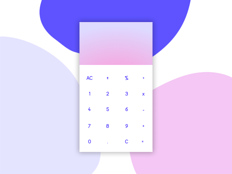 004 Daily UI — Calculator by gabrielle tabisaura on Dribbble
