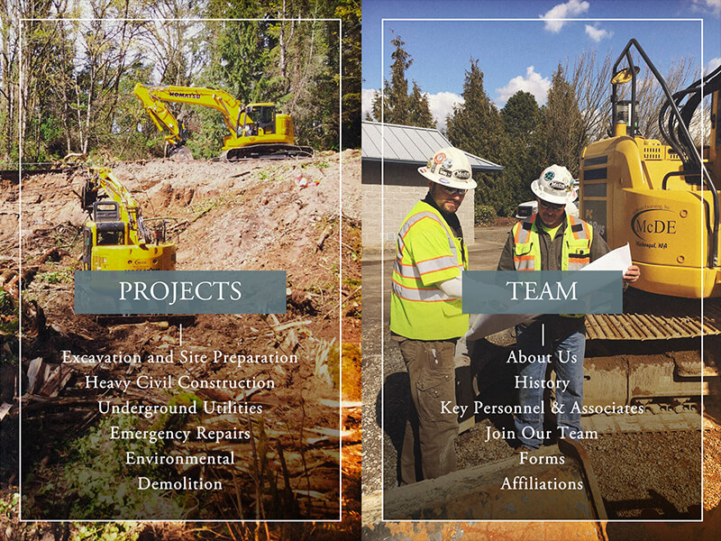 Website Intro with C2A for MCDE Project by Brian Gonzales on Dribbble