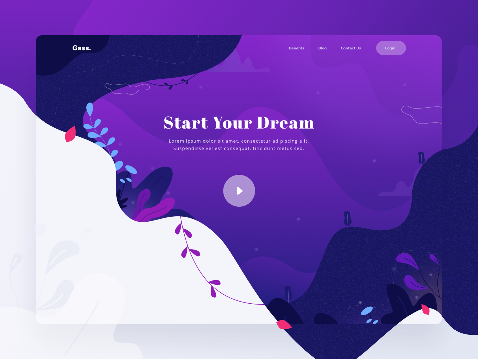 Landing Page Exploration 6 by Dindra Desmipian on Dribbble