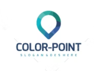 Clour Point Logo by Shah Graphics on Dribbble