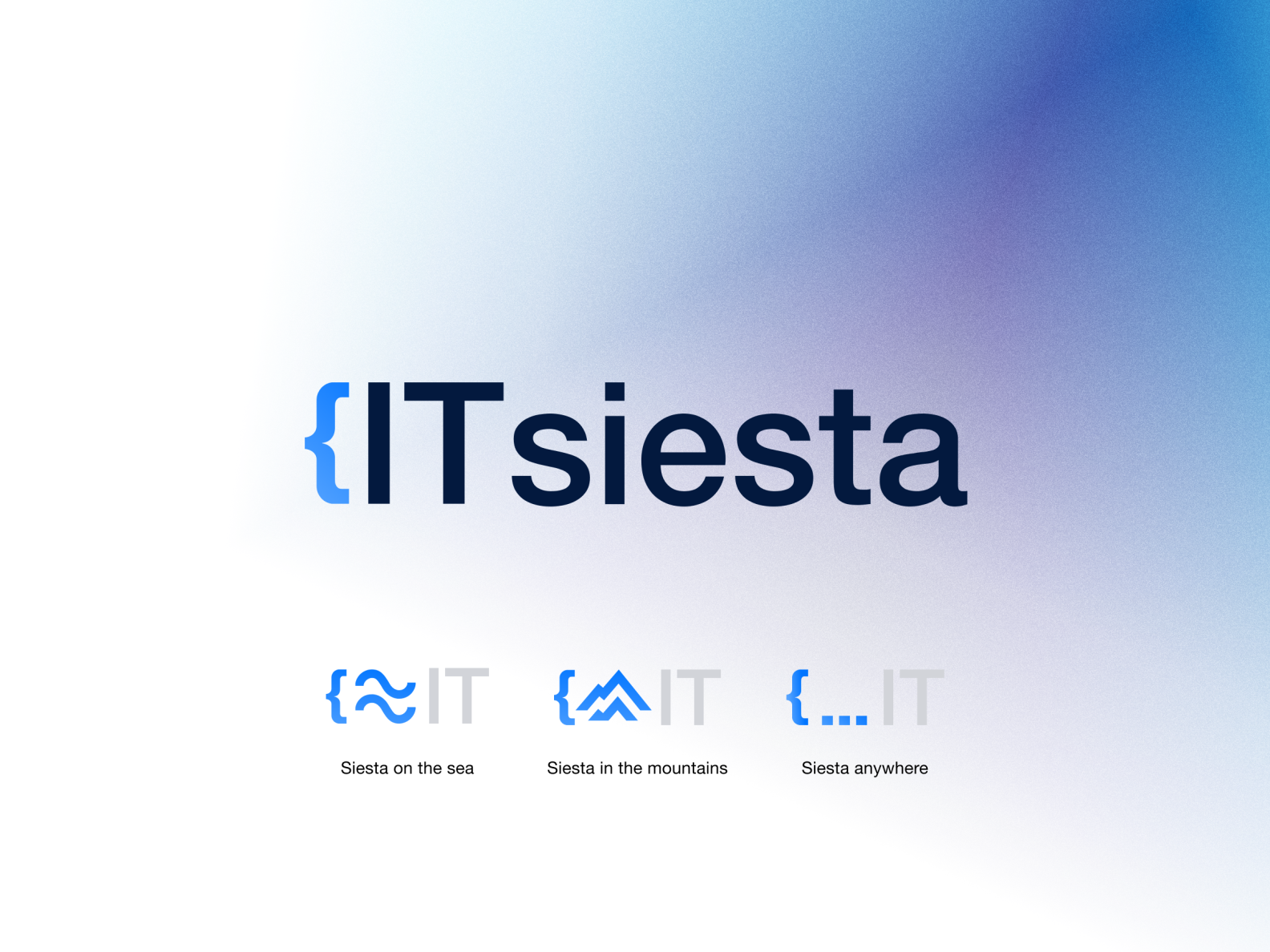 IT-Siesta logo design by Evgeniy Kirichenko on Dribbble