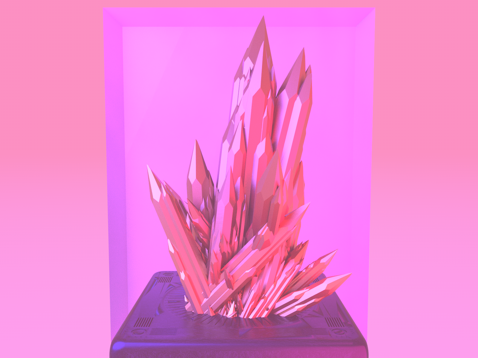 Crystal - Render #52 by Michael Rappaz on Dribbble