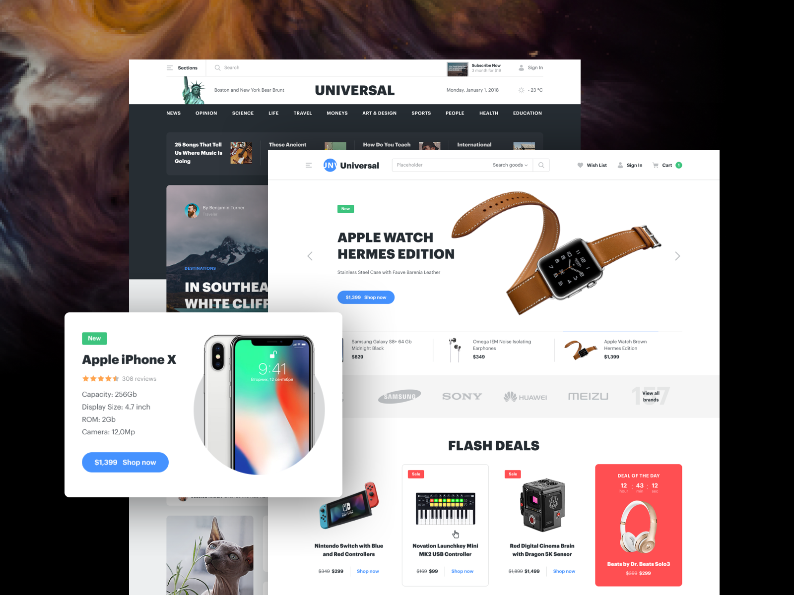 Universal UI Kit by Max Schneider for Forpeople Studio on Dribbble