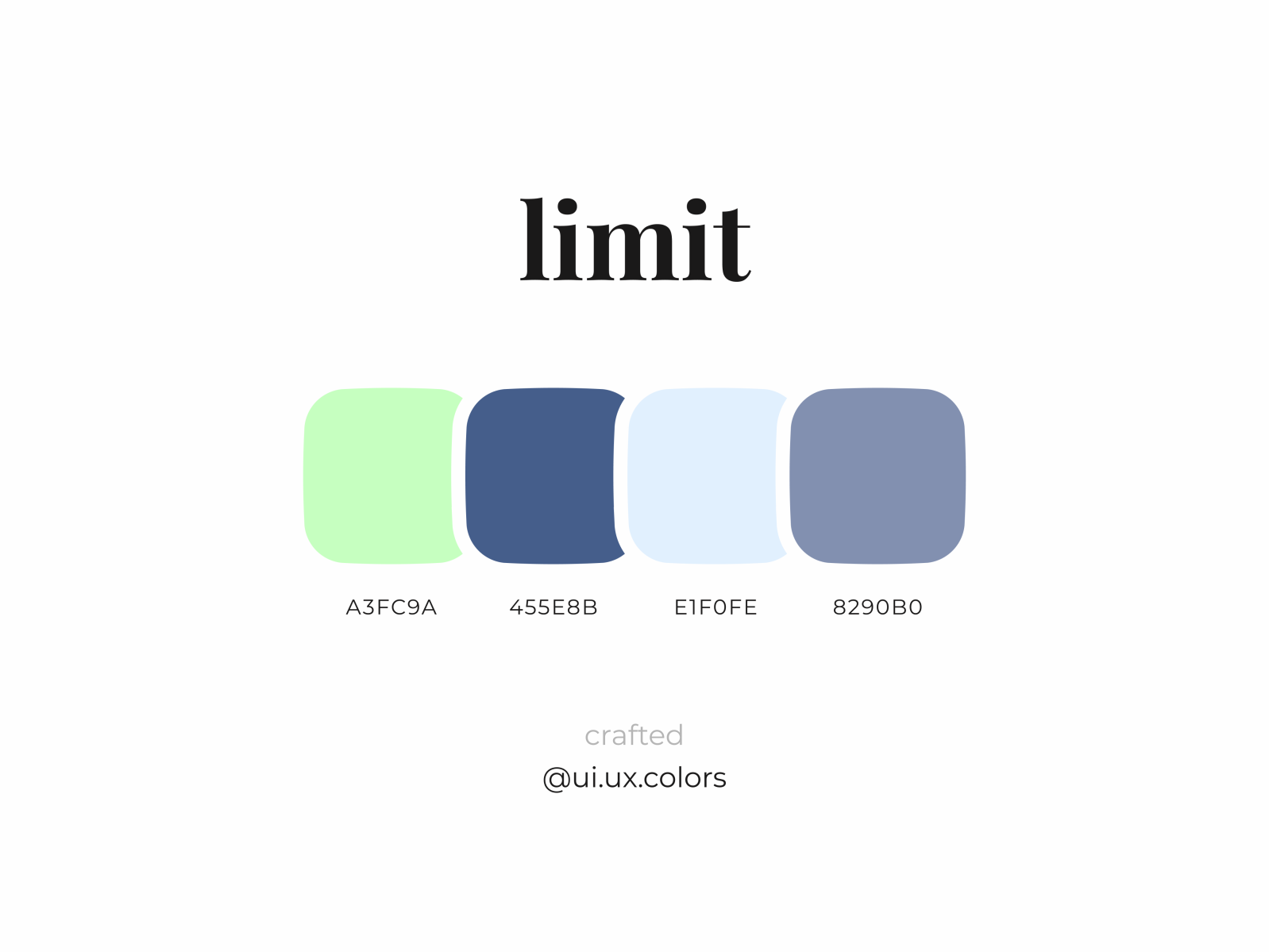 Limit Color Palette by UI UX Colors on Dribbble