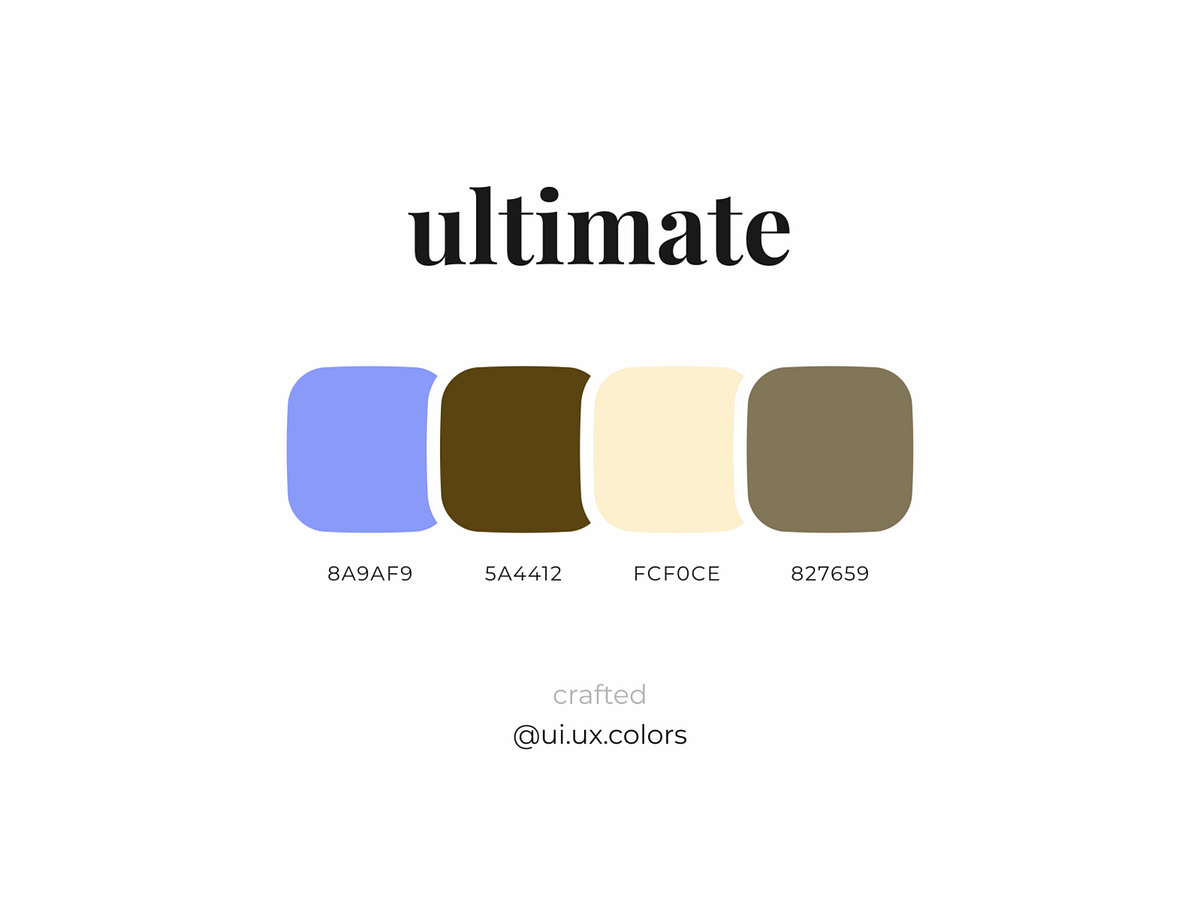 Ultimate Color Palette by UI UX Colors on Dribbble