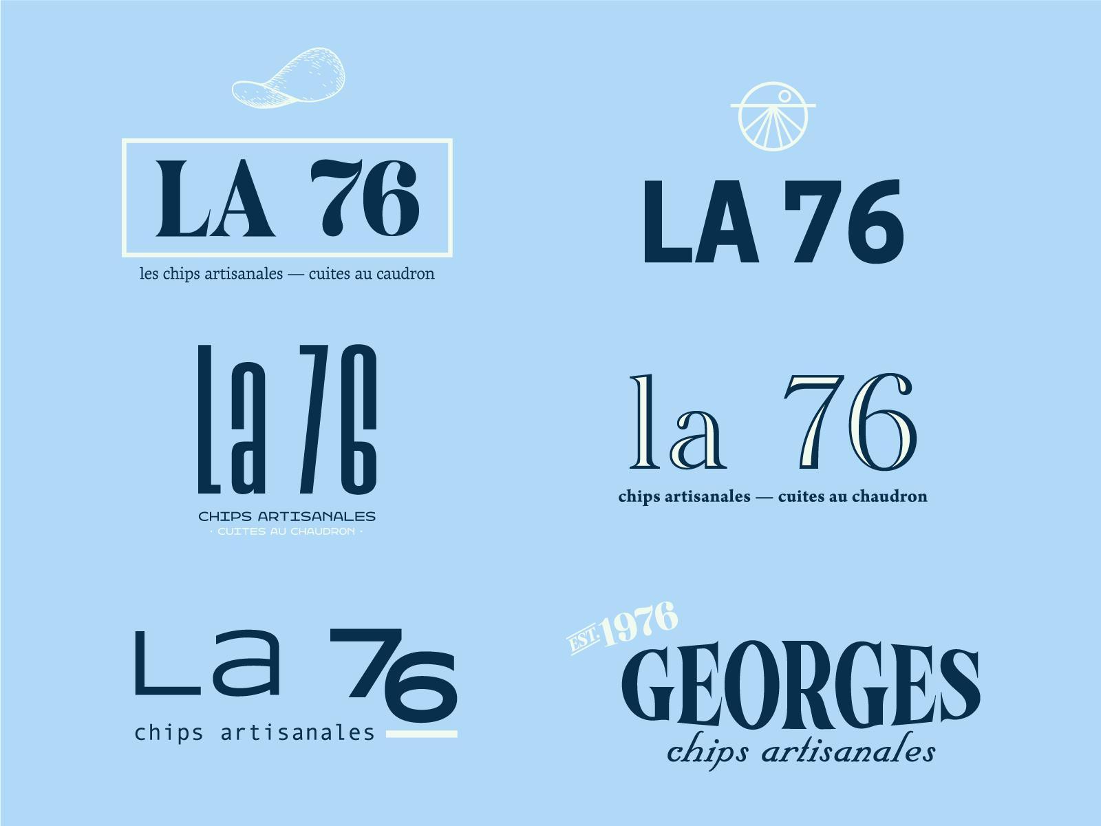 La 76. by axel gueudin on Dribbble