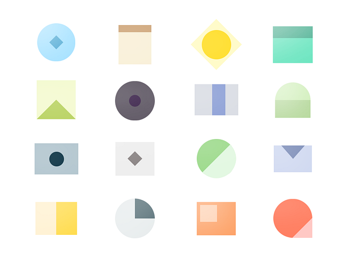 Simple icons by Zaotang on Dribbble