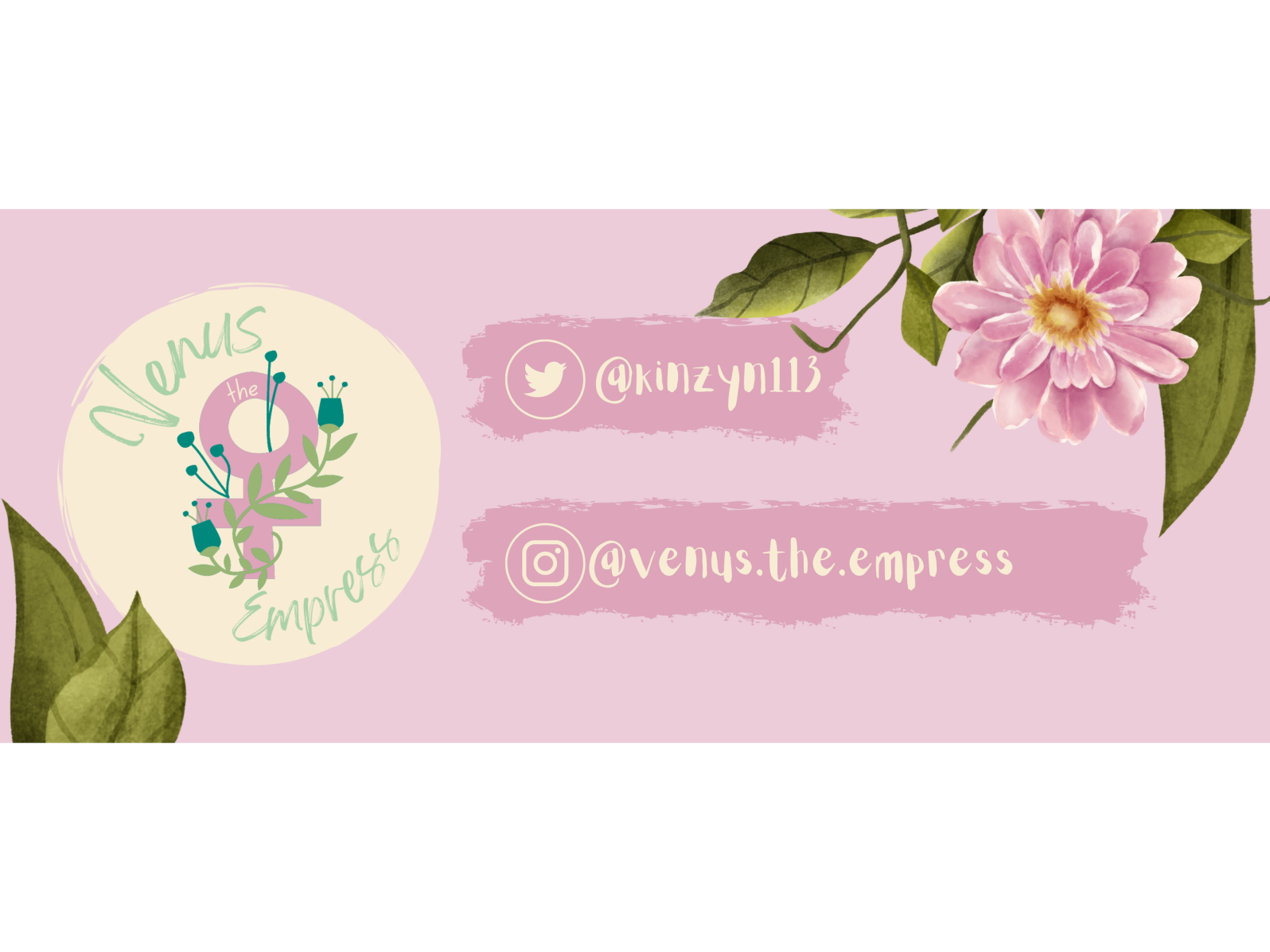 Twitch Banner by Kinsey Miller on Dribbble