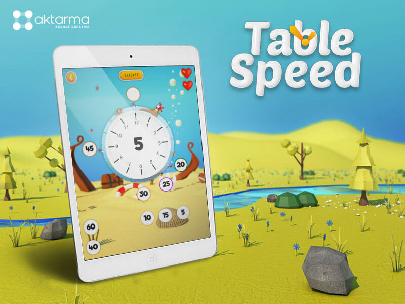 Table Speed Game by Aktarma on Dribbble
