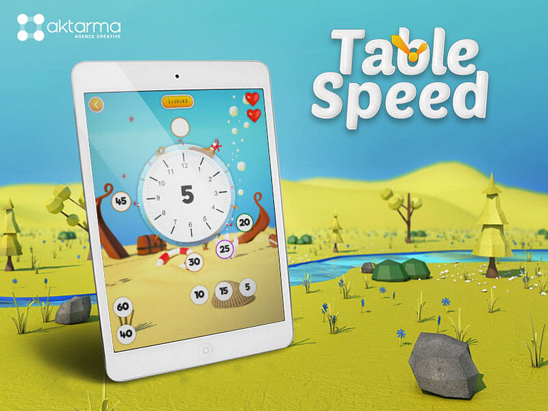 Table Speed Game by Aktarma on Dribbble