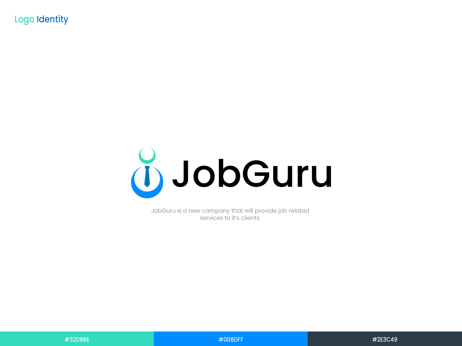 JobGuru Logo Design by techy ltd on Dribbble