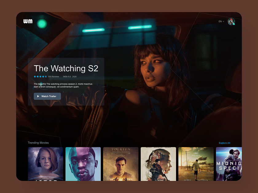 Video Streaming Website Design by Luke Peake for TIB Digital on Dribbble