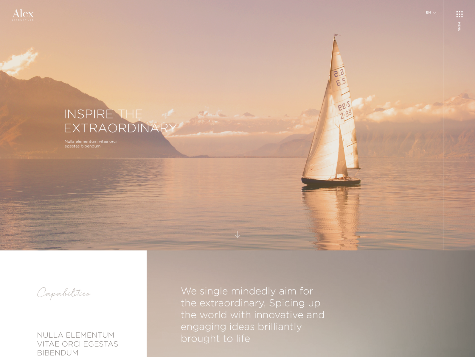 Inspire The Extraordinary Website Design by Luke Peake for TIB Digital ...