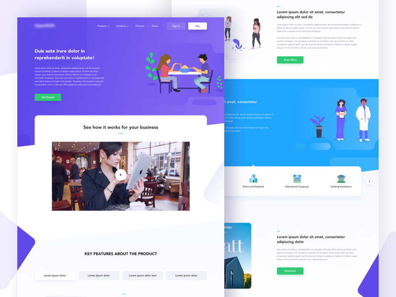 Website Practice by Dattu Setti on Dribbble