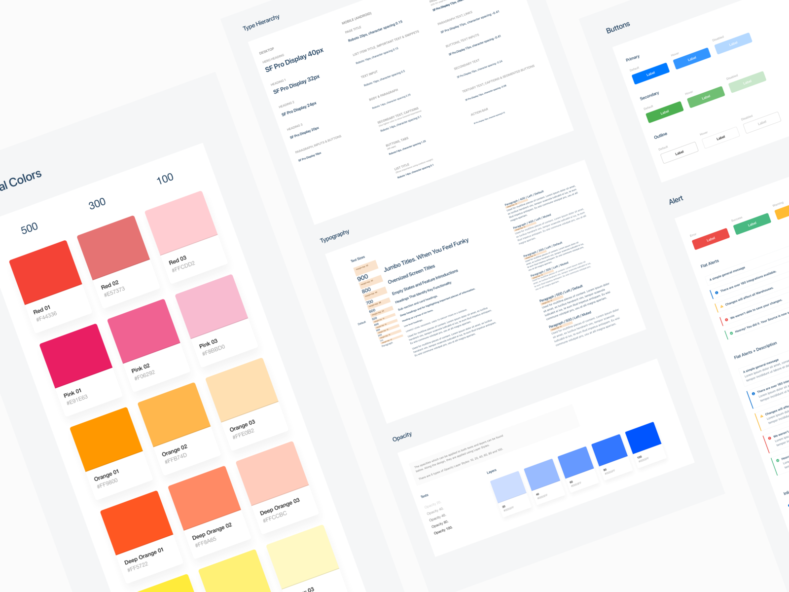 Design System by Amarjit Pramanik on Dribbble