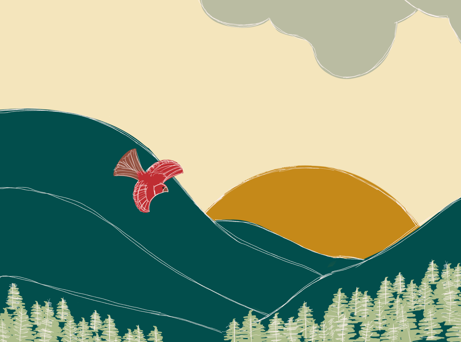 Soul Therapy Series: Illustration 4 Redirection & Reflection by Sophia ...