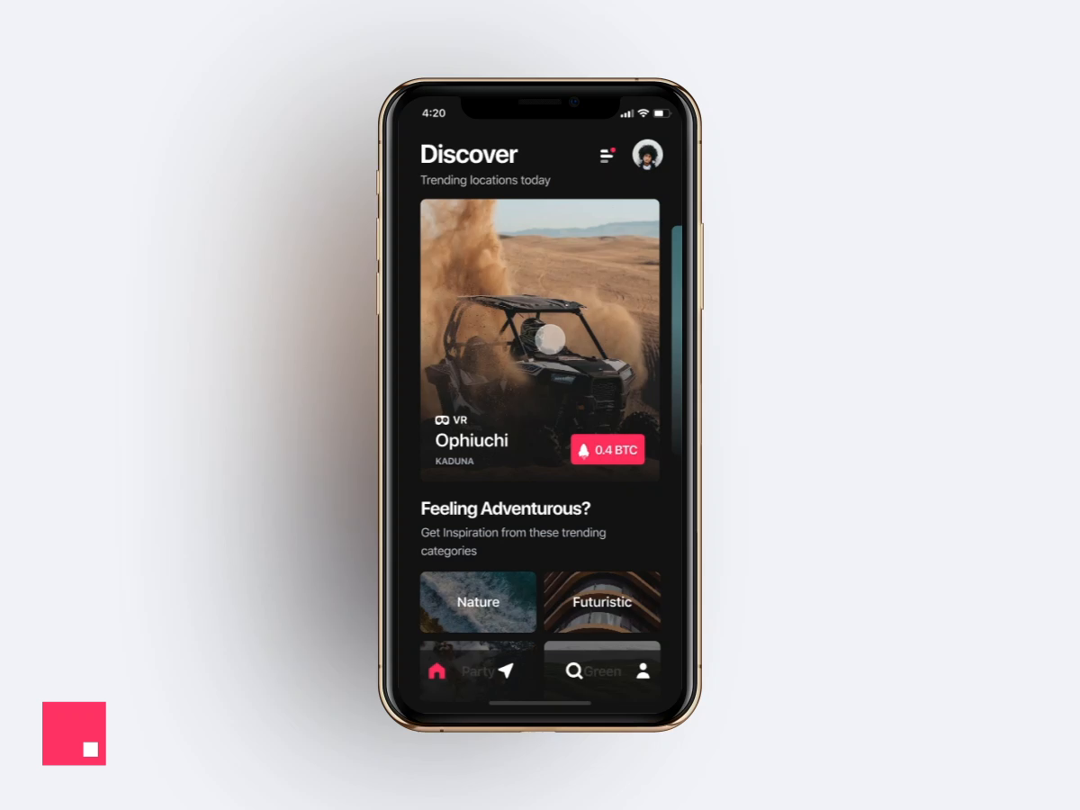 InVision Studio - Spaced App by Joshua Oluwagbemiga for InVision on ...