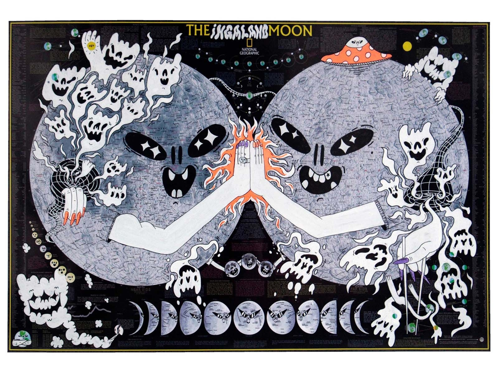 The Ingaland Moon by Inga Ziemele on Dribbble