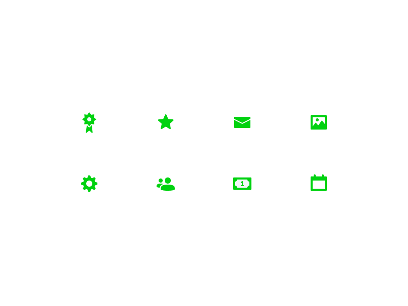 Icons for something by Gavin Campbell-Wilson on Dribbble